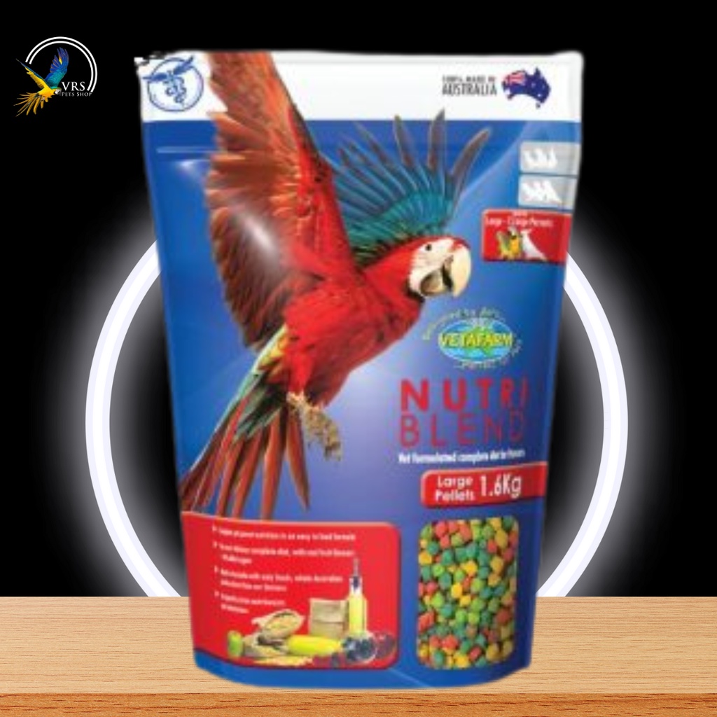 VETAFARM NUTRIBLEND PELLETS // ORIGINAL PACK 1.6KG | Shopee Malaysia