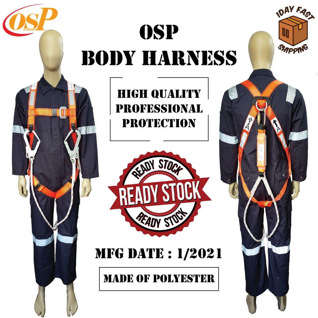 [ READY STOCK BODY HARNESS ] OSP Full Body Harness With Energy ...