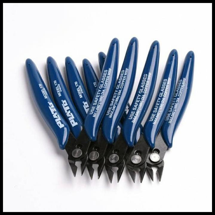 5inch PLATO Cutting Pliers (MICRO NIPPER WITH SOFT SPRING) | Shopee ...