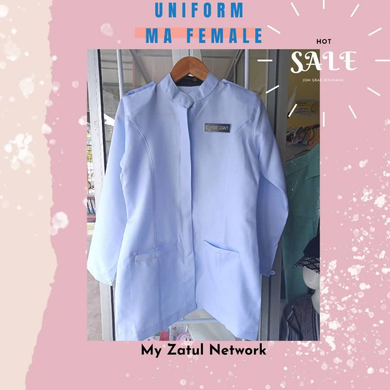 Uniform Pelatih Penolong Pegawai Perubatan 🔥 | Shopee Malaysia
