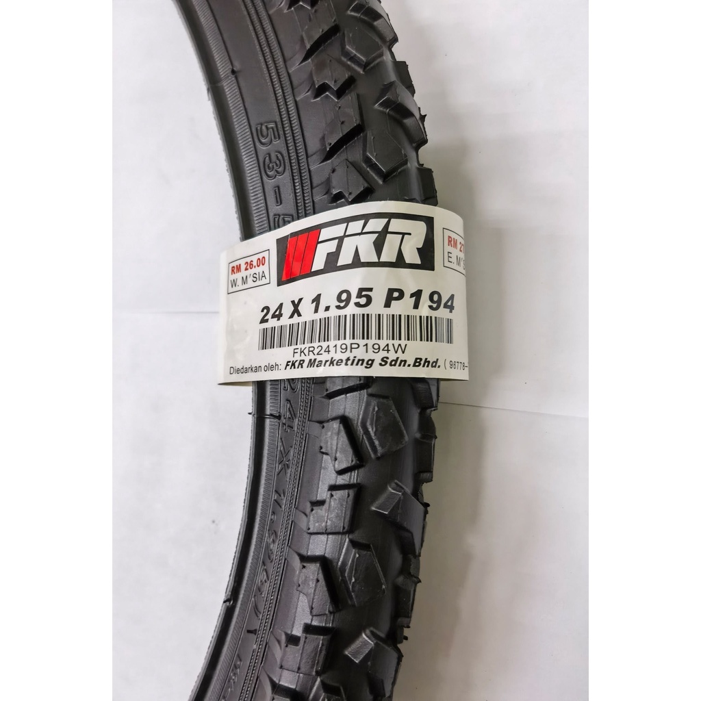 Tayar Basikal FKR Tyre Bicycle 24" 26" 27.5" Cycling | Shopee Malaysia