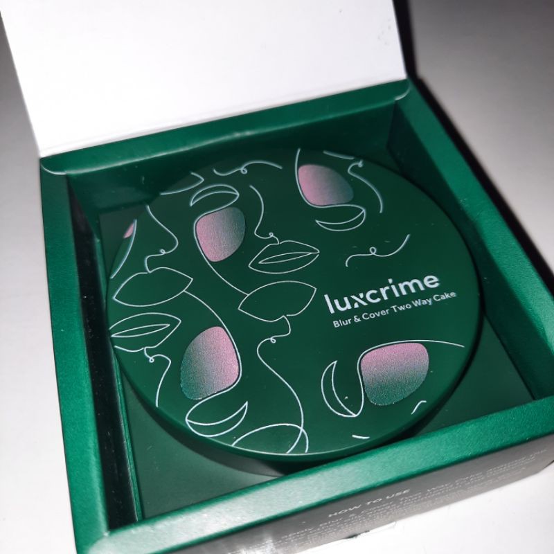 Luxcrime Blur & Cover Two Way Cake In Opera (New) | Shopee Malaysia