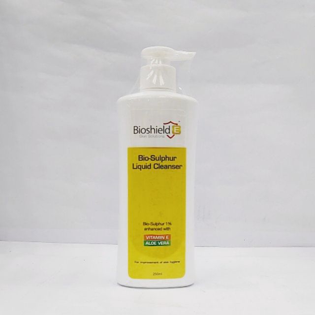 Bioshield E Bio-Sulphur Liquid Cleanser 250mL (EXP 11/2025) | Shopee ...