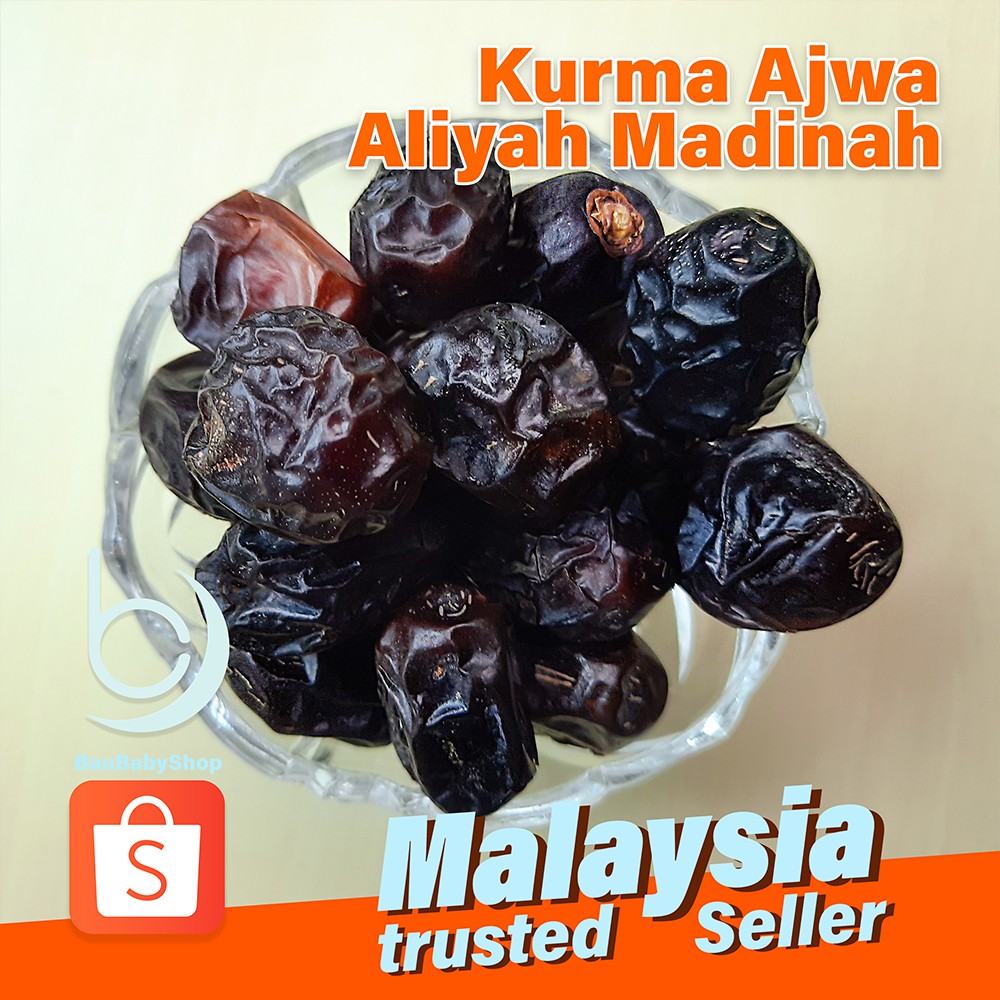 500g Kurma Ajwa Aliyah Madinah Asli | Shopee Malaysia