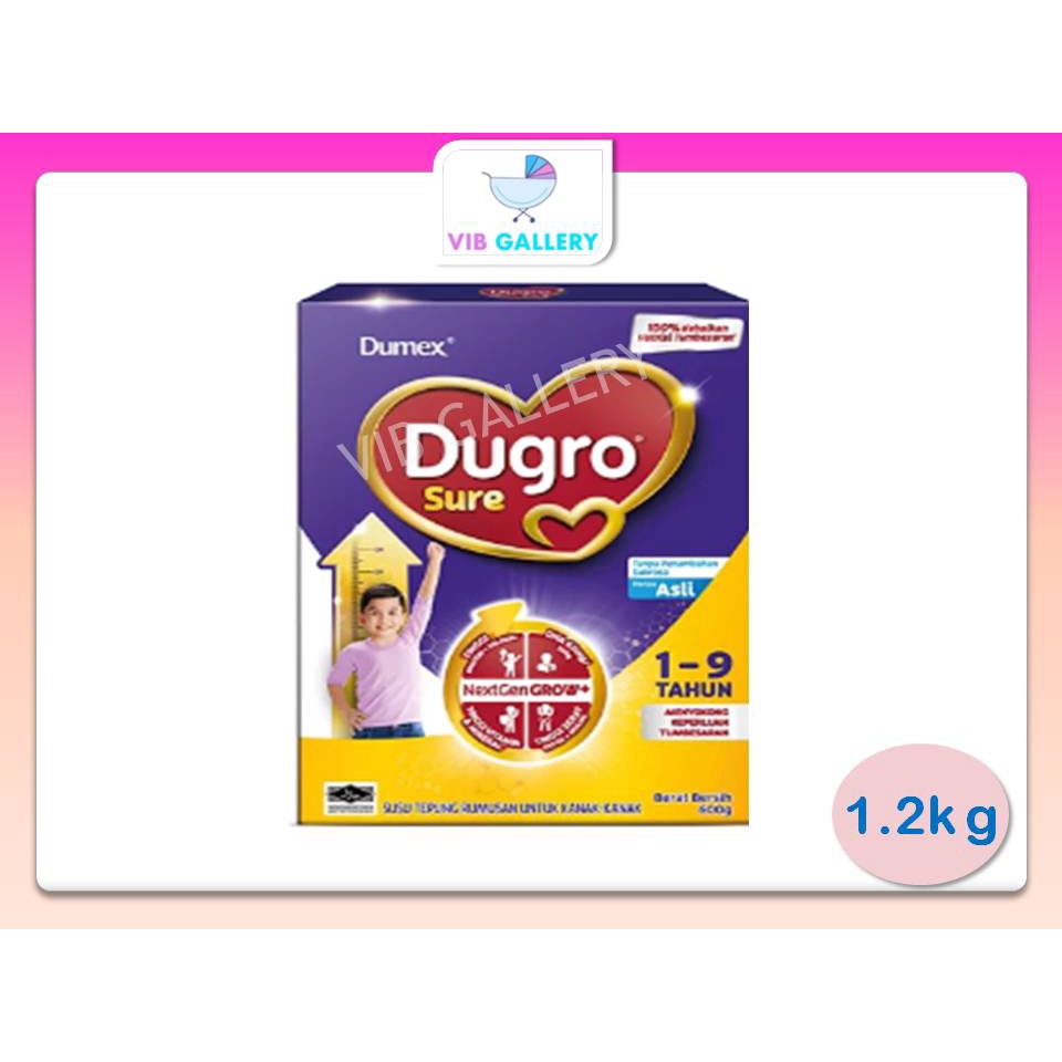DUGRO SURE(ASLI) 1-9TAHUN 600g-1.2kg | Shopee Malaysia