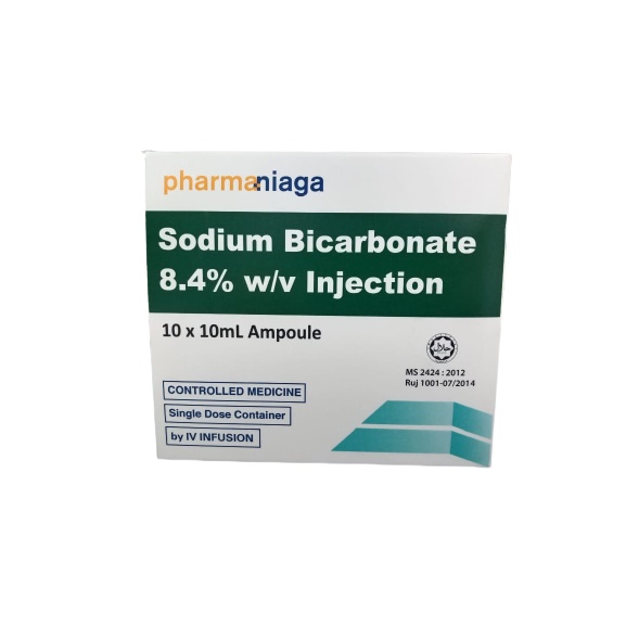 Pharmaniaga Sodium Bicarbonate 8.4% w/v injectionn | Shopee Malaysia