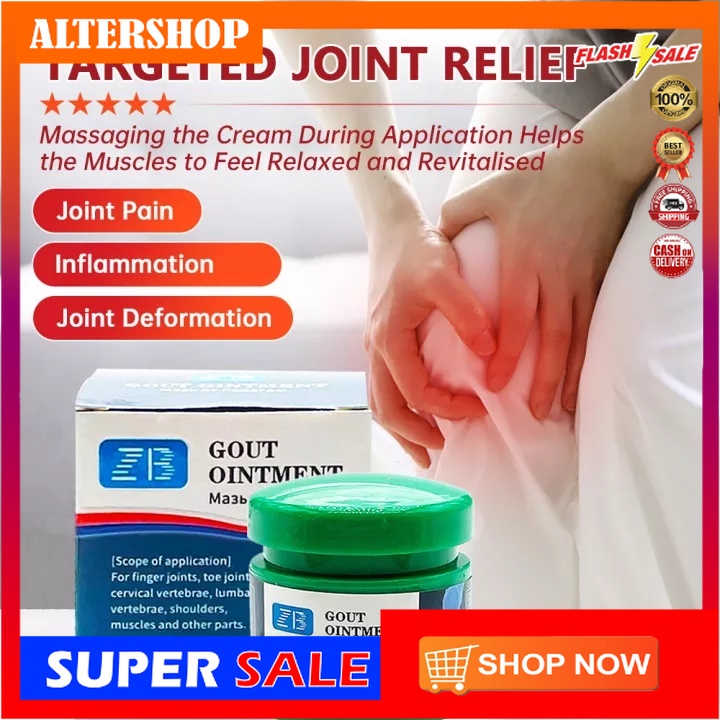 Gout Ointment Treatment Cream Natural Herbal Medicine Rayuma Relief ...