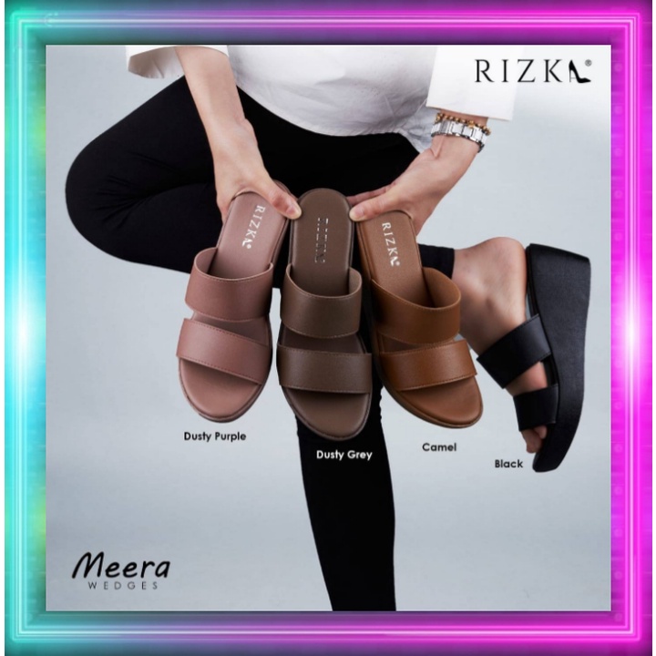 🔥READY STOCK💥MEERA WEDGES by RIZKA💥Best Selling Wedges Women Fashion ...