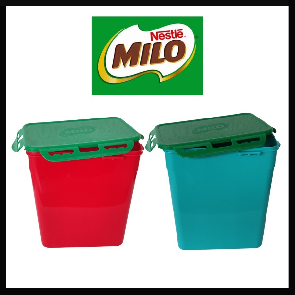Milo Airtight Food Container / Tupperware by Nestle | Shopee Malaysia