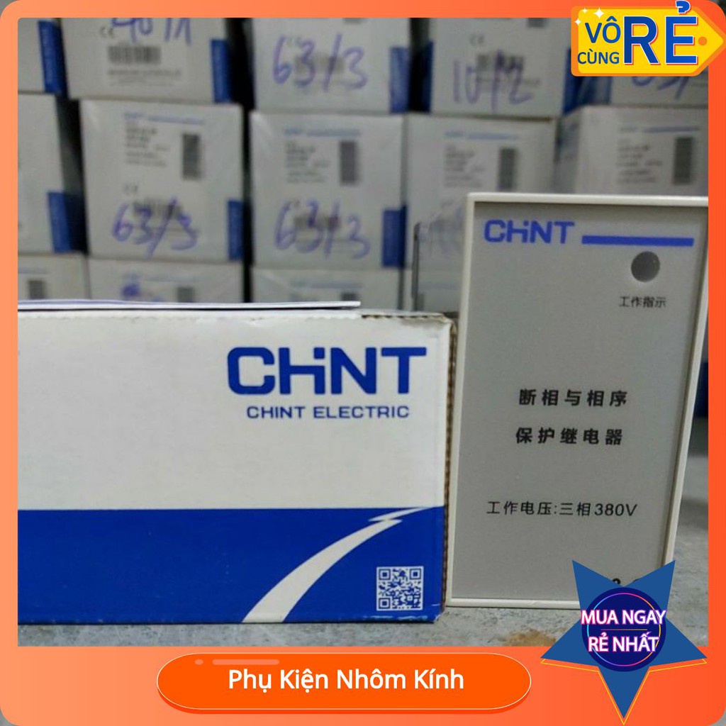 Genuine Chint phase protection relay to prevent phase loss and phase ...