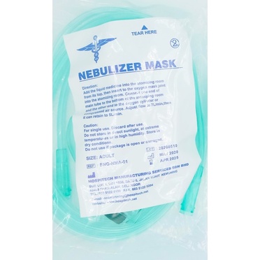 NEBULIZER MASK [HOSPITECH] WITH NEB KIT 1pc Sizes: Adult / Children ...