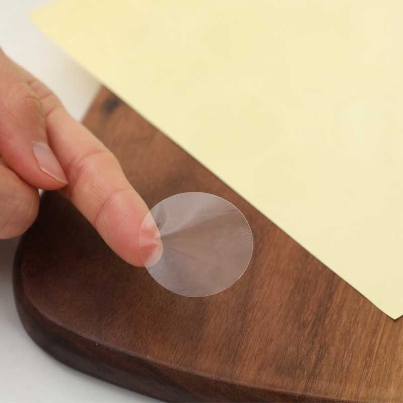 (Ready Stok) 40/60 Pcs Transparent OPP Round Sticker for Box Packaging ...