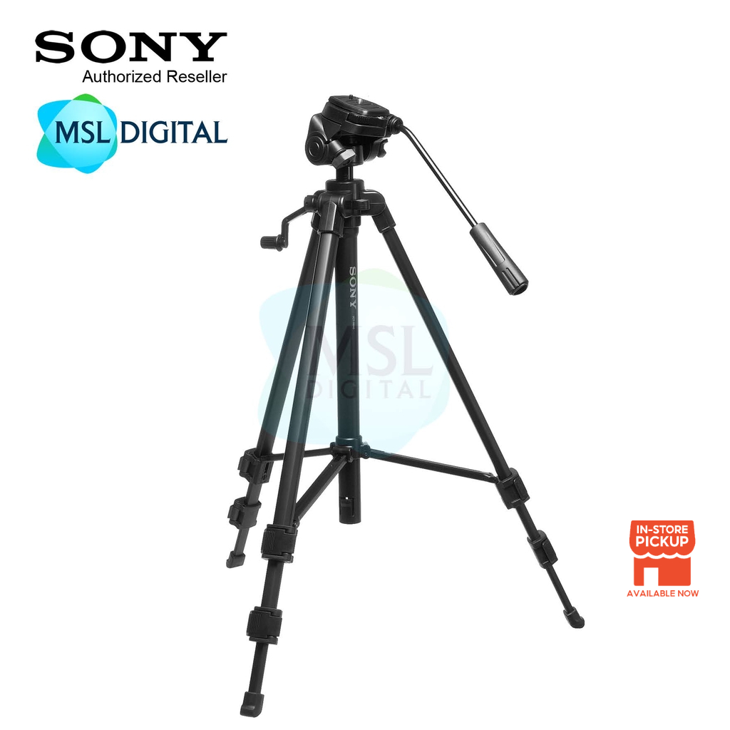 Sony VCT-R640 VCTR640 R640 Aluminium Camera Tripod/Video Tripod (3kg ...