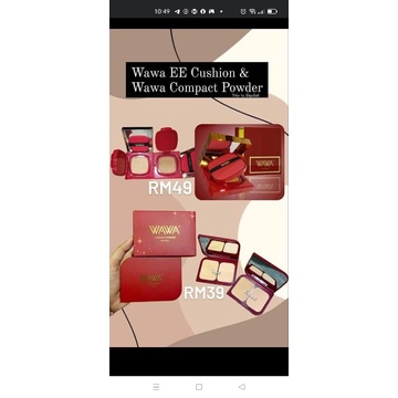 COMPACT POWDER WAWA COSMETIC | Shopee Malaysia