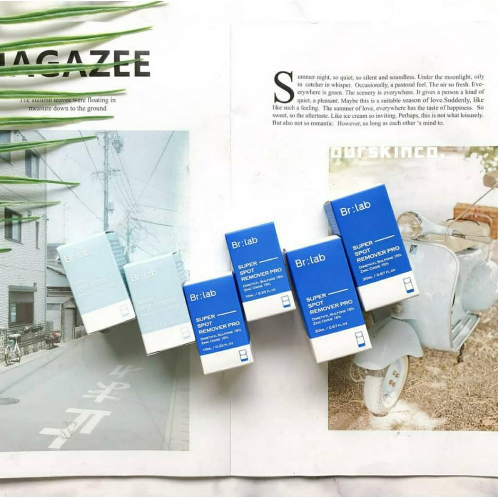 现货免运！升级版 Br:lab Super Spot Remover PRO 第二代 10ml / 20ml / 第一代 净痘小蓝瓶 10ml | Shopee Malaysia