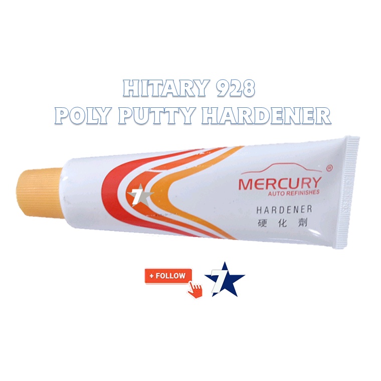 Mercury Hitary 928 Poly Putty Hardener Only 90g Ubat Simen Tampal ...