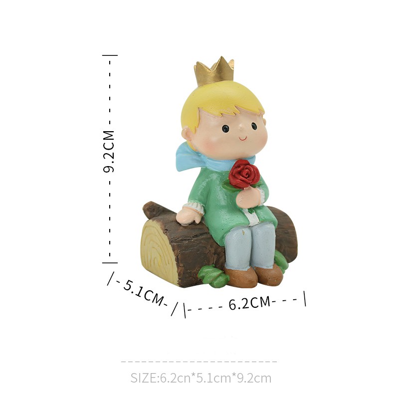 [Ready Stock] Little Prince Decoration Figurine - Cute Resin Sculpture ...