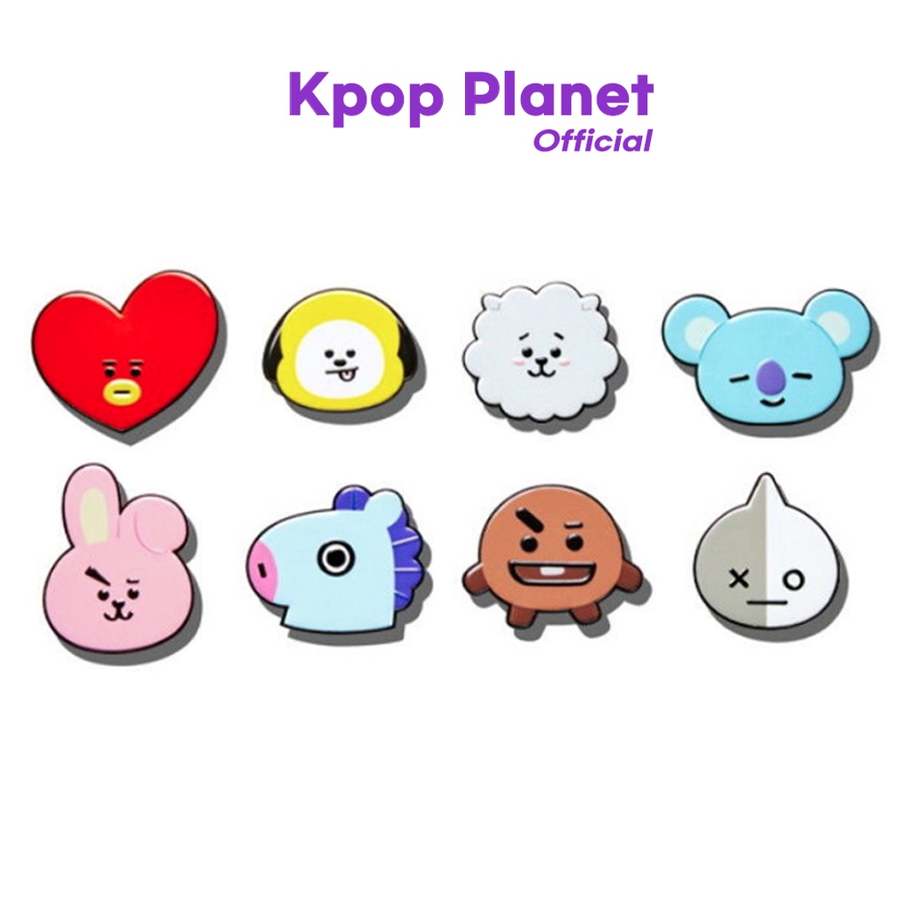 BTS BT21 Official Griptok / Tata Chimmy RJ Koya Cooky Mang Shooky Van ...