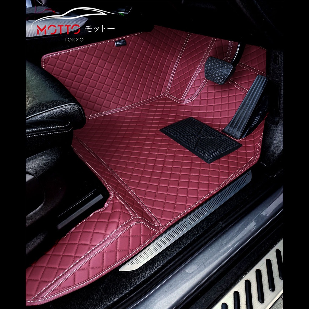 Motto Customised 5D Car Mat Subaru Forester (4th & 5th Gen) [PU Leather ...