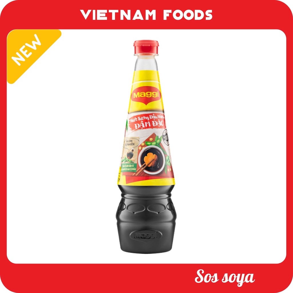 MAGGI Soy Sauce 700ml - Sos soya - 酱油 - Nước tương đậu nành MAGGI 700ml ...