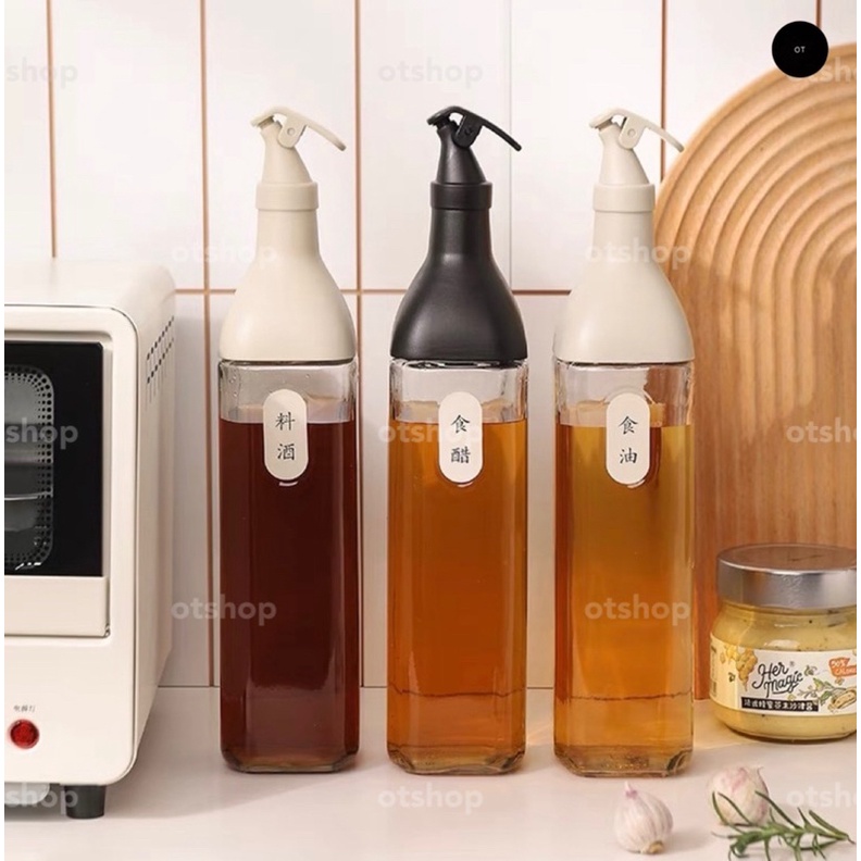 Balang Kaca/ Botol minyak masak/ Botol Dapur/ Oil Bottle/ Kitchen ...