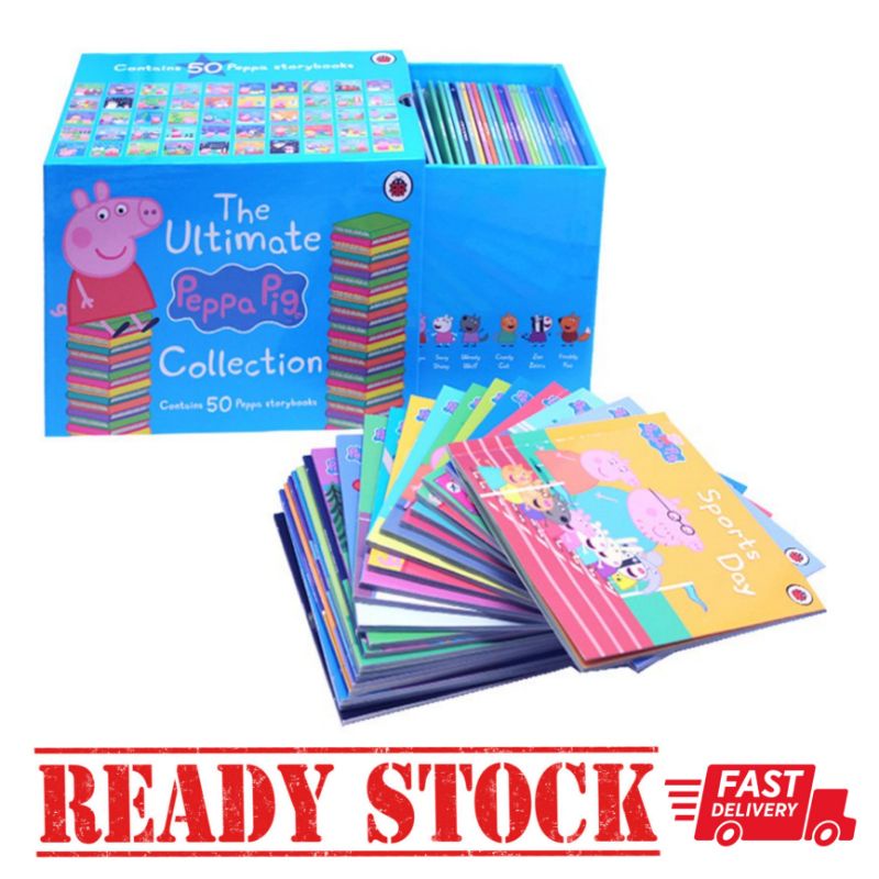 [50 books] Lady Bird🐞 The Ultimate Peppa Pig Collection Blue Box set ...
