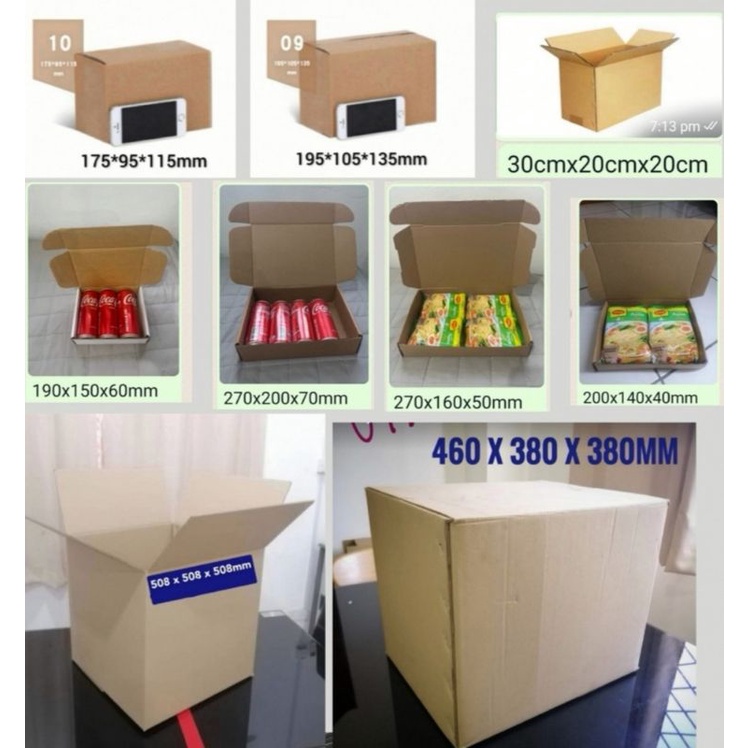 Packaging Carton Box Kotak Container Barang Pizza box | Shopee Malaysia
