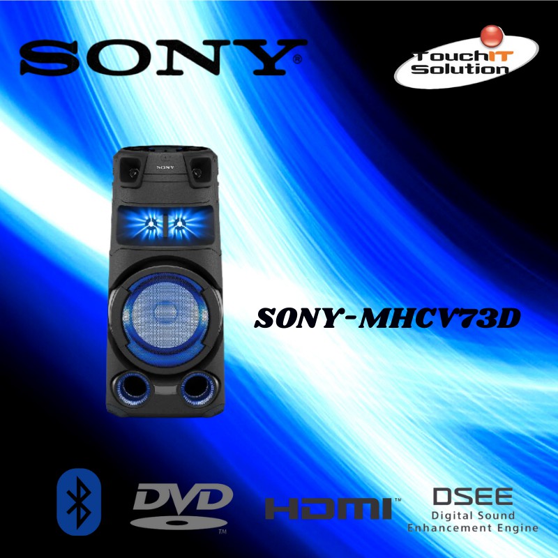 Sony V73D High Power Audio System with BLUETOOTH® Technology SNY-MHCV73D | Shopee Malaysia