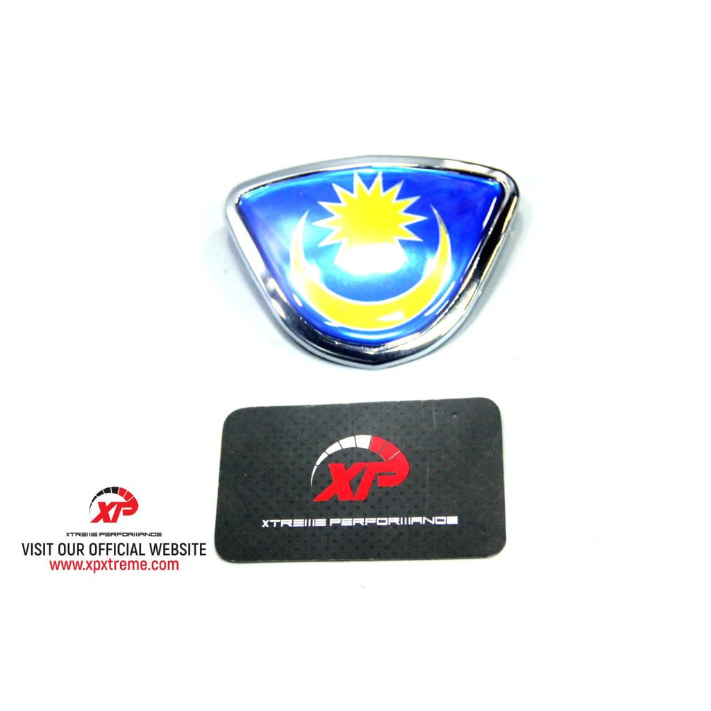 ORIGINAL READY STOCK EMBLEM LOGO PROTON BLUE YELLOW STAR | Shopee Malaysia