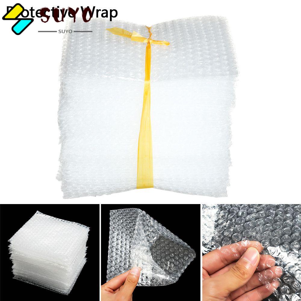 SUYOU 5 Sizes White Bubble Bag Envelope Shockproof Package Protective ...