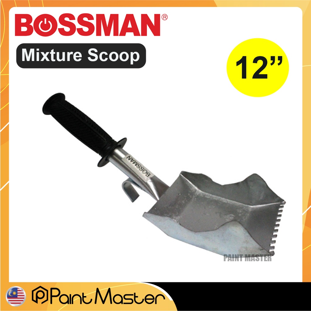 BOSSMAN LIGHT WEIGHT BLOCK MIXTURE SCOOP GARDENING TOOL ALAT SEKOP ...