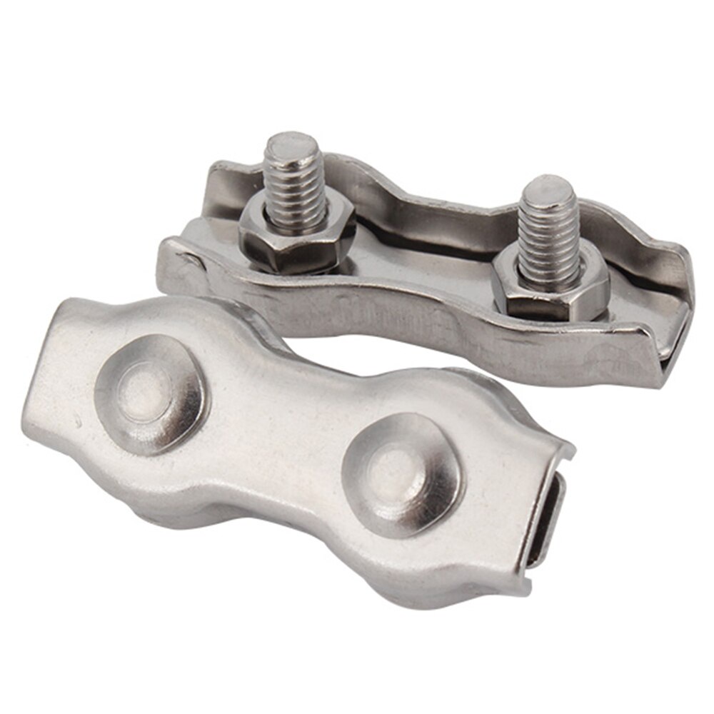 WIRE ROPE CLAMP DOUBLE S/STEEL M10 | Shopee Malaysia