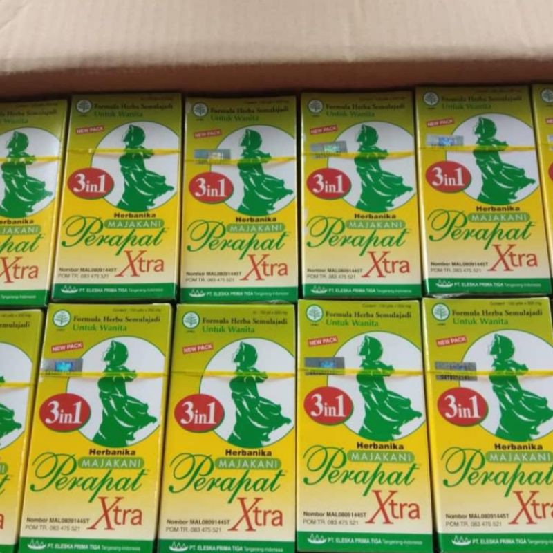 🔥ORIGINAL HQ🔥[READY STOCK] Jamu Perapat Xtra Herbanika Manjakani Extra ...