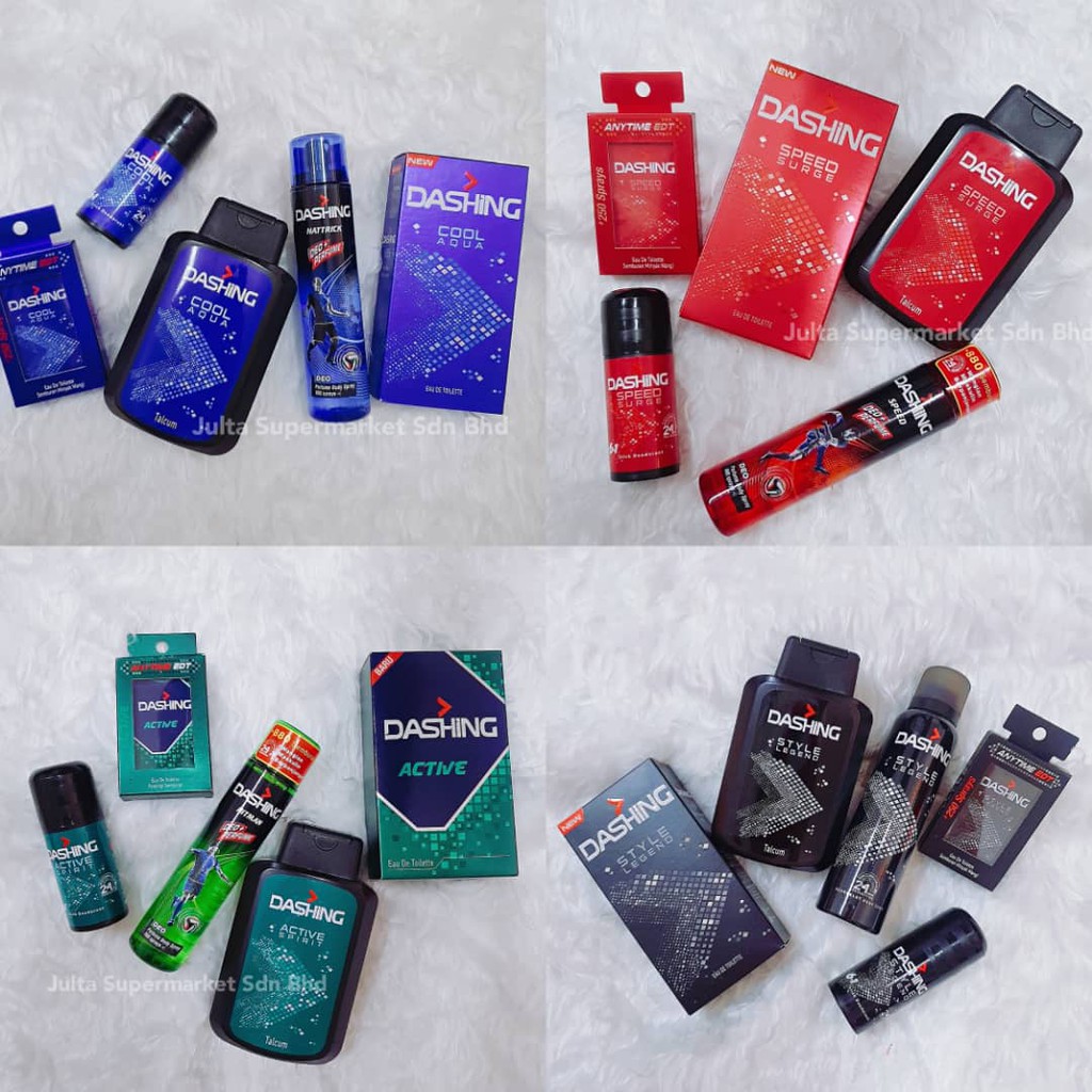 DASHING Perfume Set Men -Door Gift -Gift Present Minyak Wangi Lelaki ...