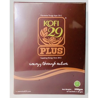 KOFI 29 PLUS Kopi 29 Plus Tenaga Fitrah Alam Original (10 Sachets x ...