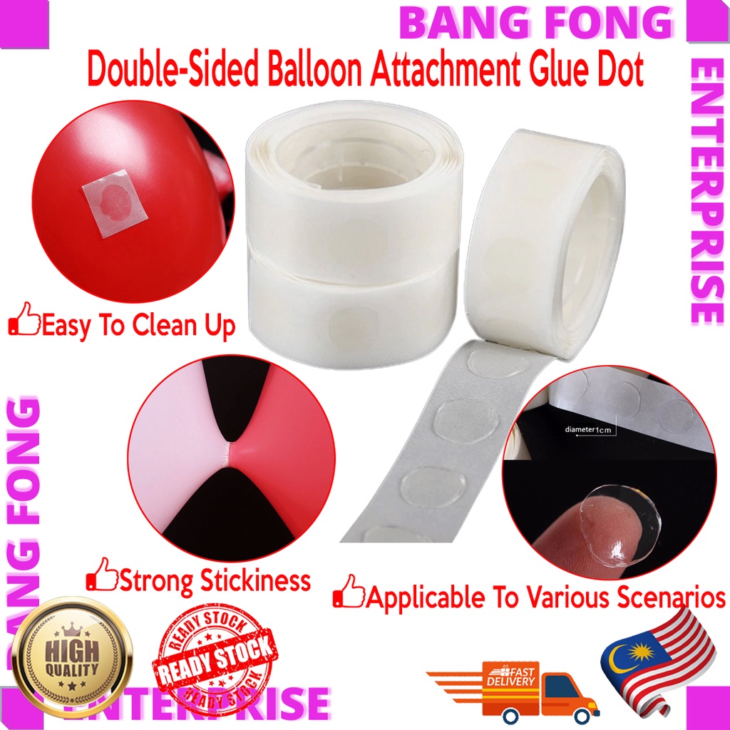 Balloon Glue Double Sided Dots of Glue Craft Adhesive Point Tape Non ...