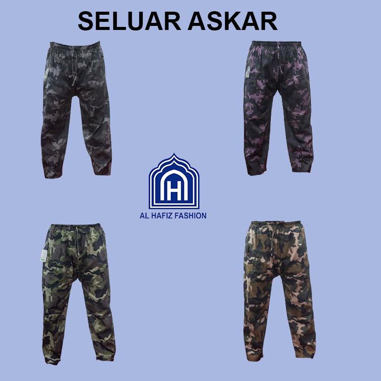 **READY STOCK** SELUAR ASKAR AL HAFIZ 100% COTTON | Shopee Malaysia