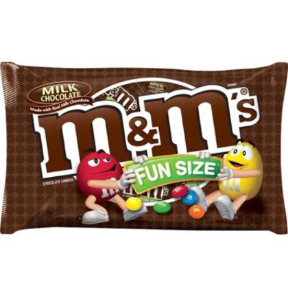 M & M'S Milk Chocolate Candy Fun Size Milk Chocolate 298 g | Shopee Malaysia