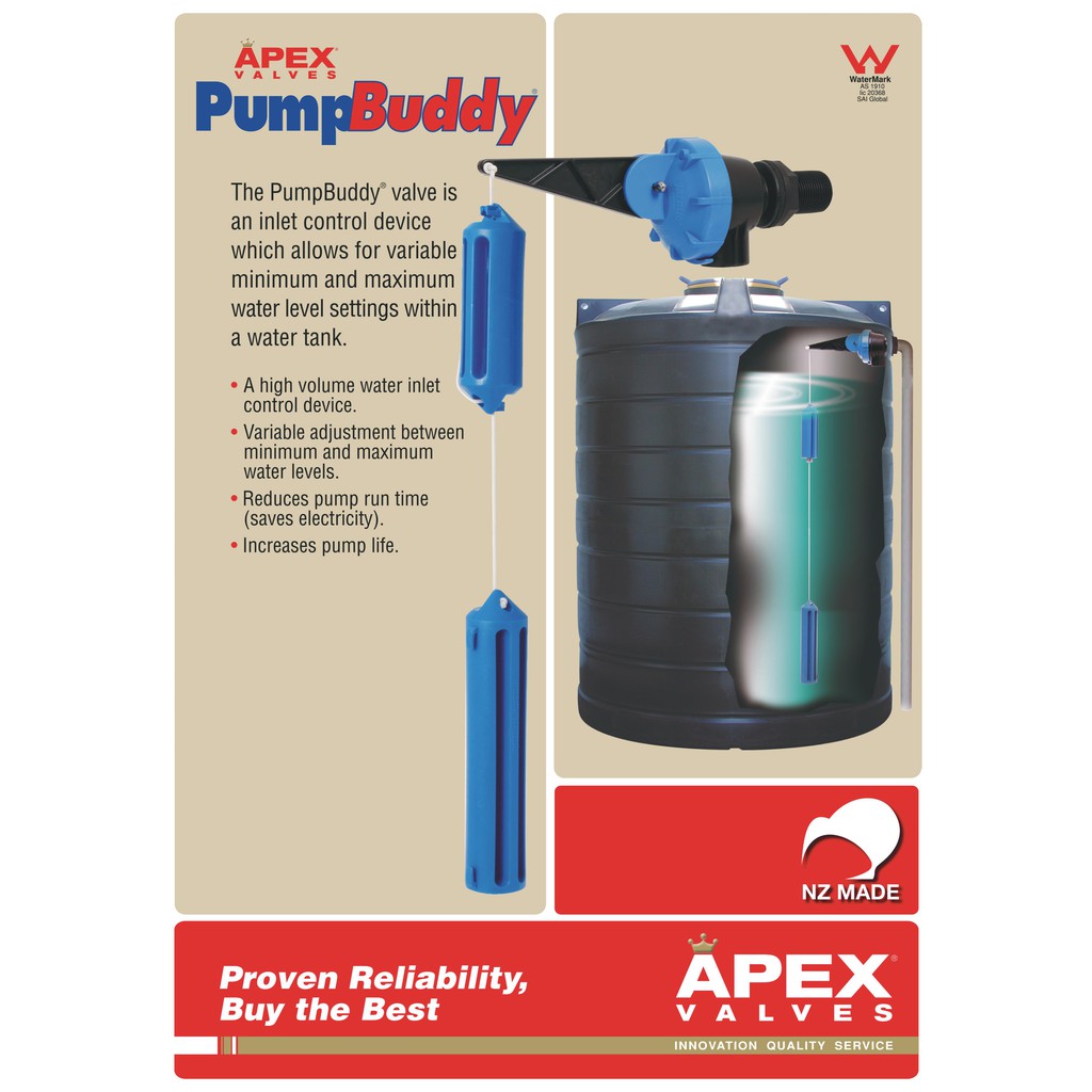APEX VALVES PUMP BUDDY 25 mm | Shopee Malaysia