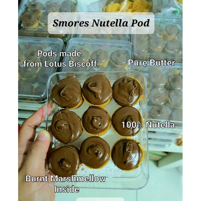 BEST RECIPE EVER | SMORES NUTELLA POD (LOTUS BISCOFF POD) | Shopee Malaysia