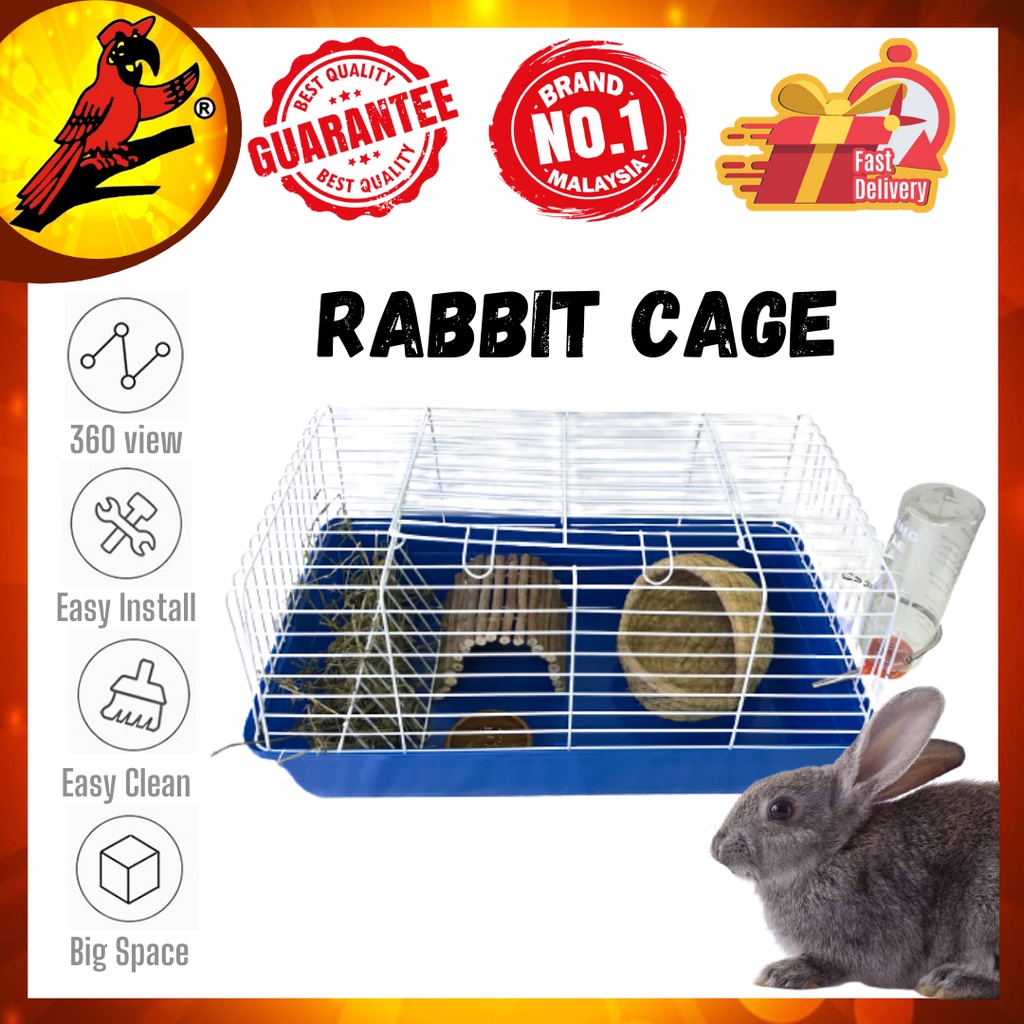 MPT Sangkar Rabbit Cage Sangkar Guinea Pig Cage Sangkar Arnab Sangkar ...