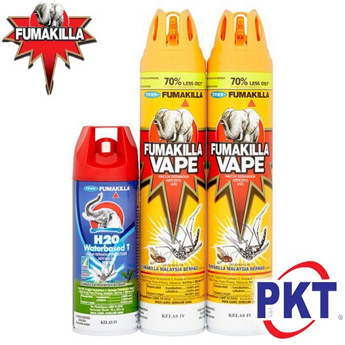 FUMAKILLA VAPE AEROSOL 2X600ML + HIT-Z 270ML | Shopee Malaysia
