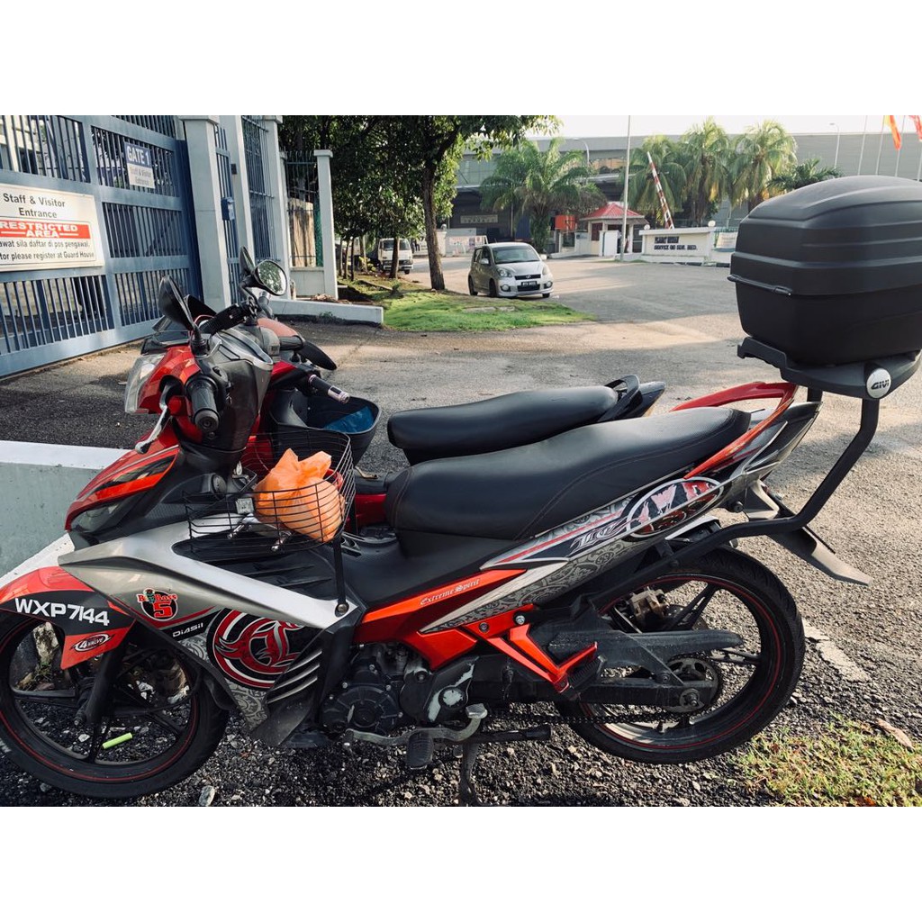 GIVI HEAVY DUTY RACK HRV OR MONOTECH MT FOR YAMAHA LC135 OR LC135 ES ...