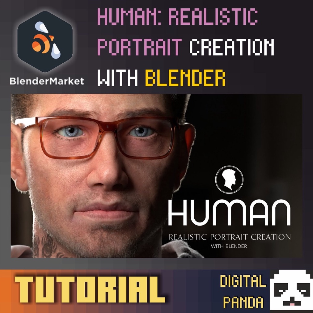 [FULL TUTORIAL] HUMAN: REALISTIC PORTRAIT CREATION WITH BLENDER | Shopee Malaysia