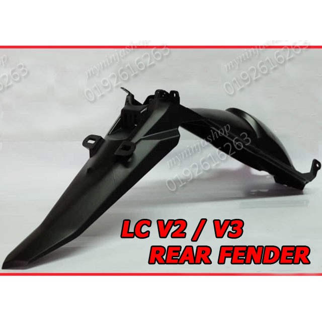 YAMAHA LC NEW 135 LC135 V2 V3 Rear Fender Inner Cover Set Coverset ...
