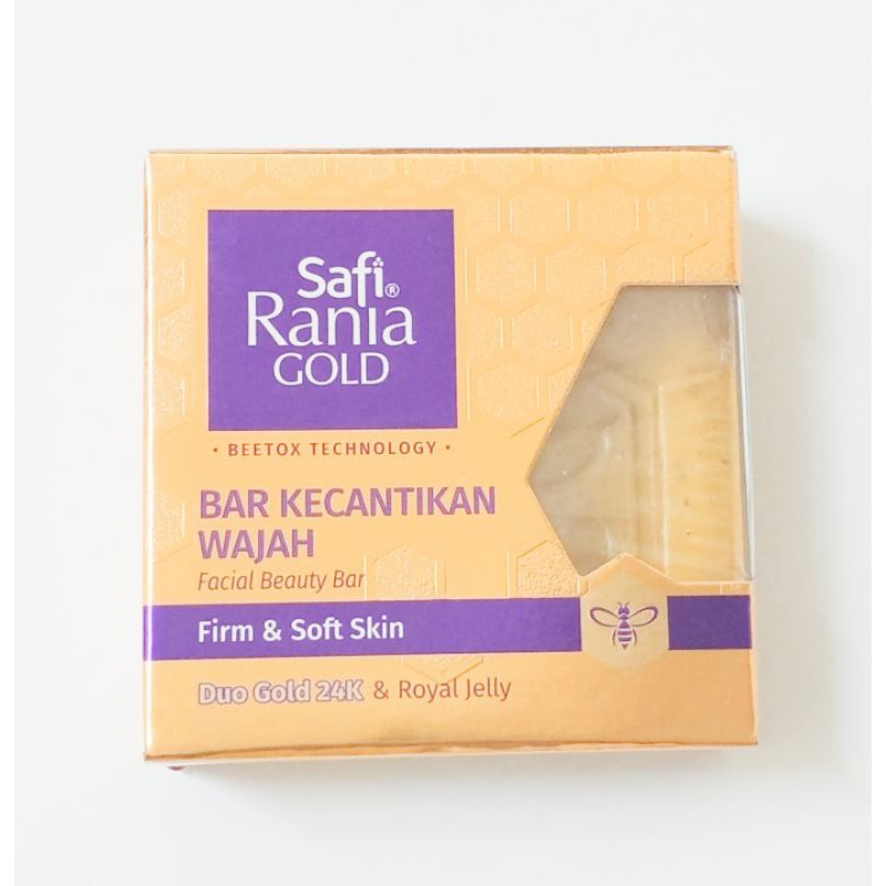 Safi Rania Gold Bar / Safi Youth Gold Kecantikan Wajah 65g | Shopee ...