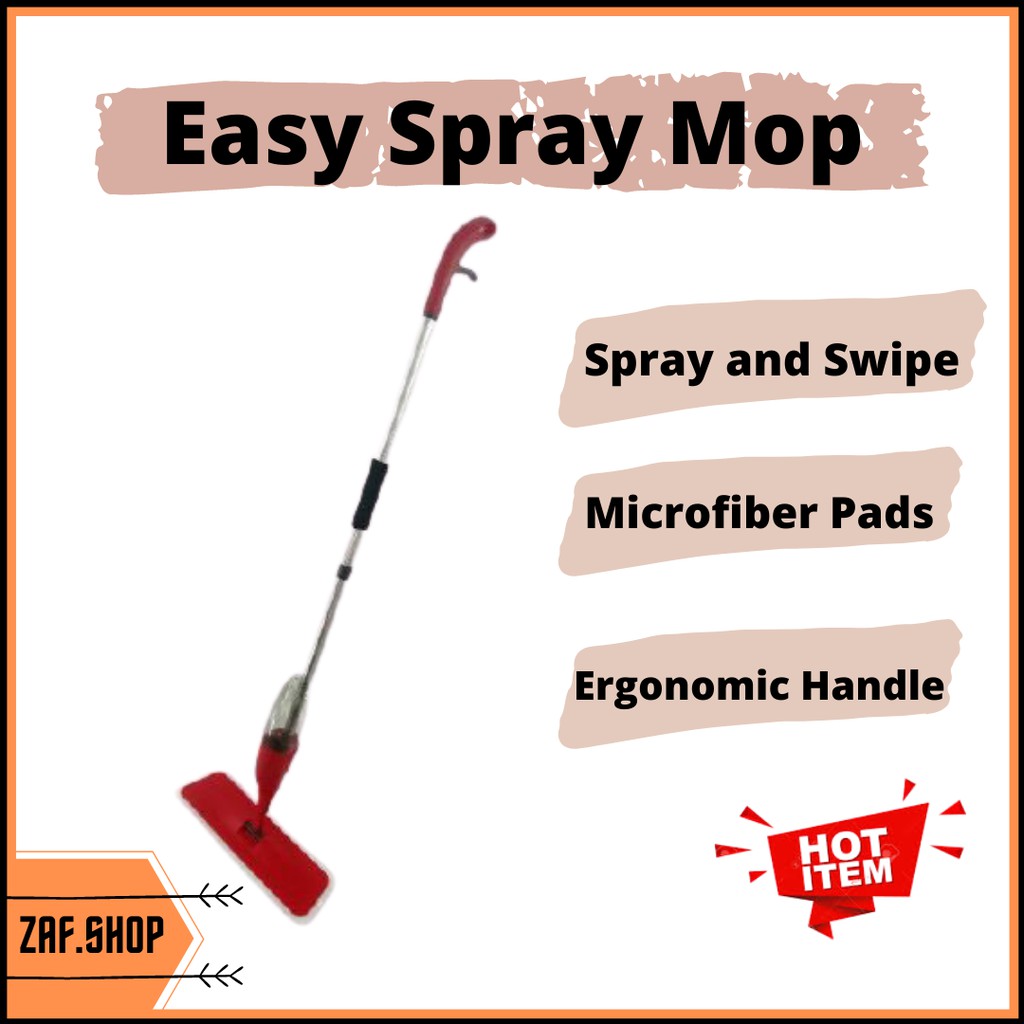 [Easy ]Smart Mop -kerja rumah lebih mudah-Easy Spray Mop with ...