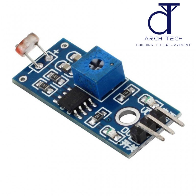 Arduino LDR Light Dependent Resistor Photoresistor Sensor Module ...