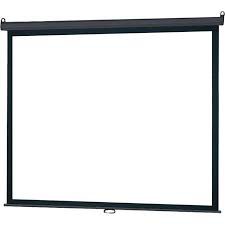 PROJECTOR SCREEN 6' X 6' ( 6FT X 6FT / 70" X 70" PROJECTION WALL SCREEN ...