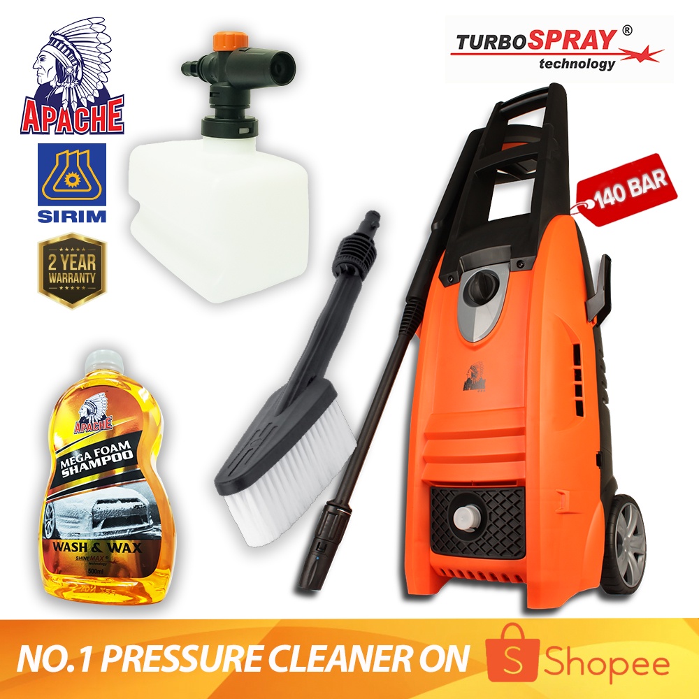 APACHE TurboSpray HM5214 140 Bar Professional Super Power High Pressure ...